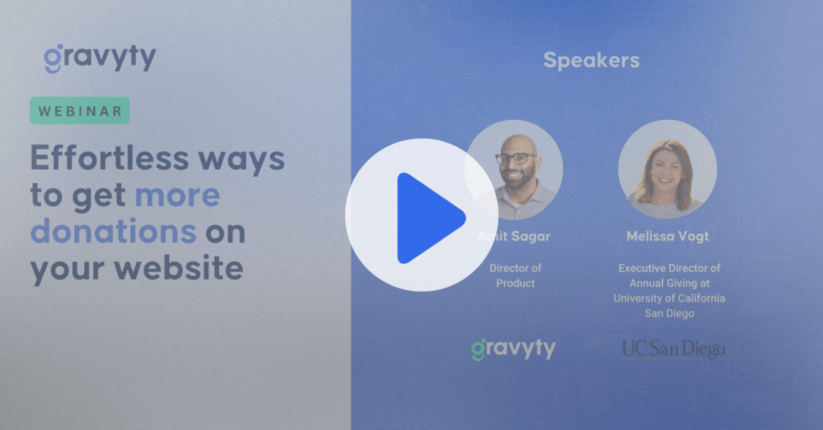 Effortless ways to get more donations on your website